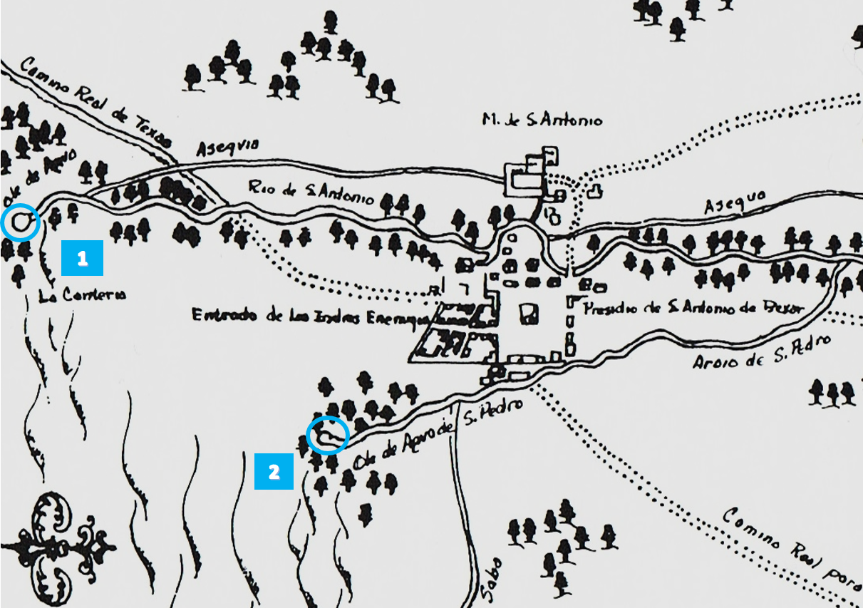Mapa De Los Principales Ríos De Las Praderas De Blackland, Texas
